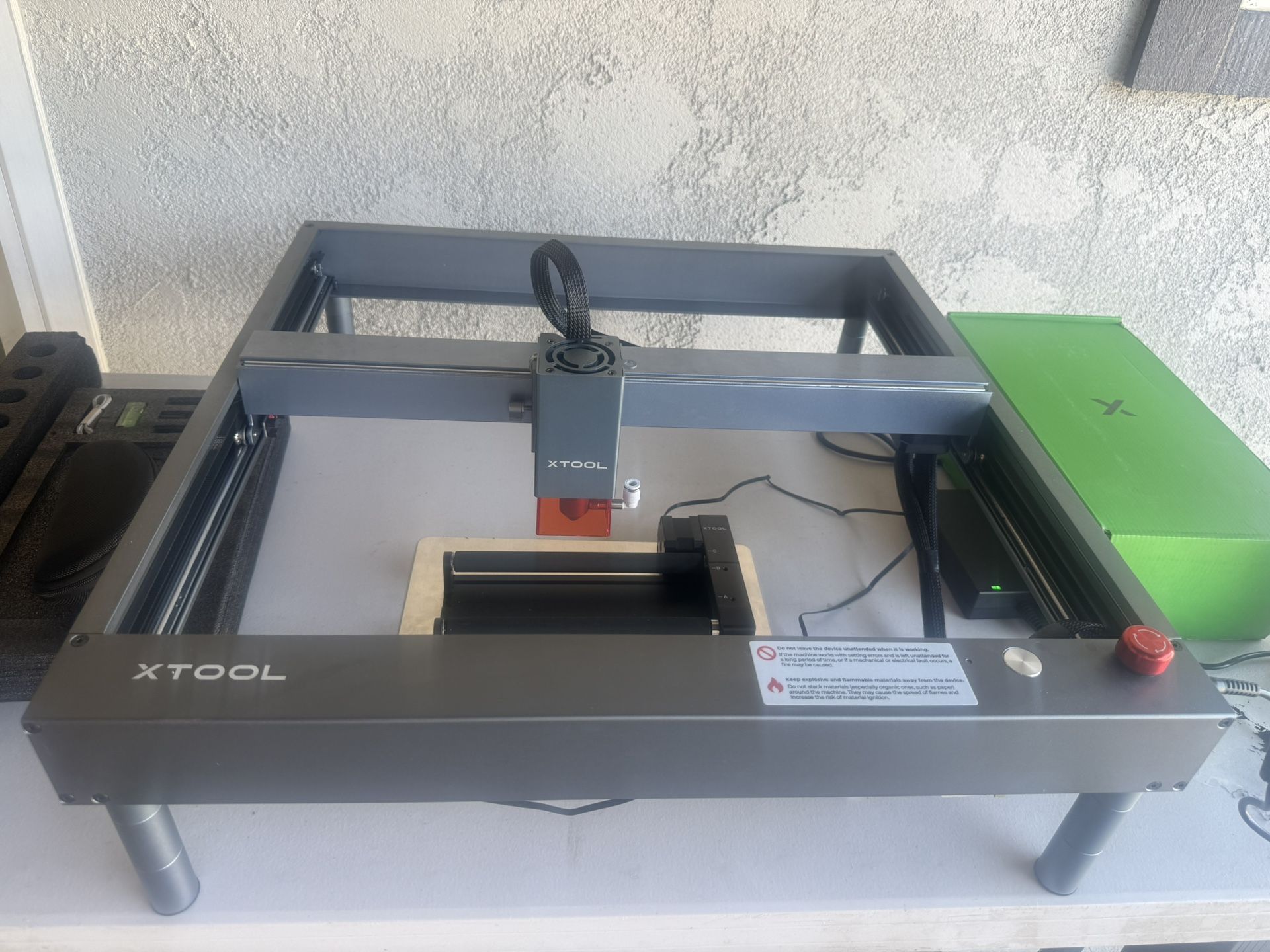 xTool D1 Pro 10W with RA2 Rotary Kit – Barely Used for Sale in ...