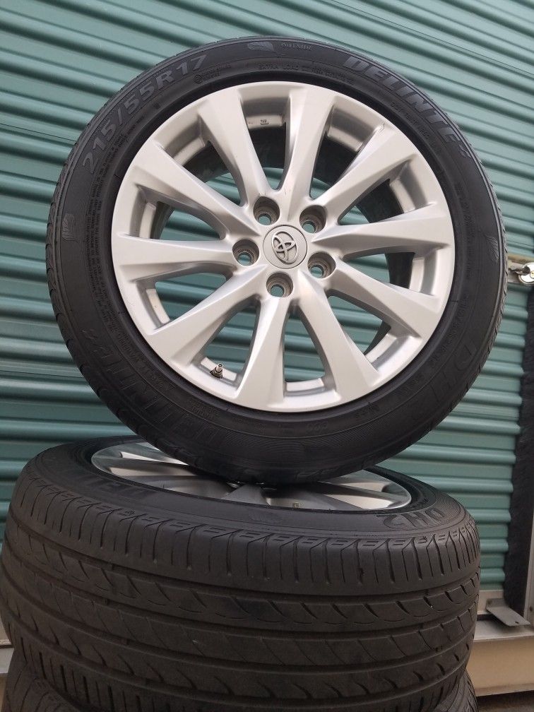 Toyota camry Rims R17 Toyota Camry Rines originales R17 Fit 2003 A 2018 ...
