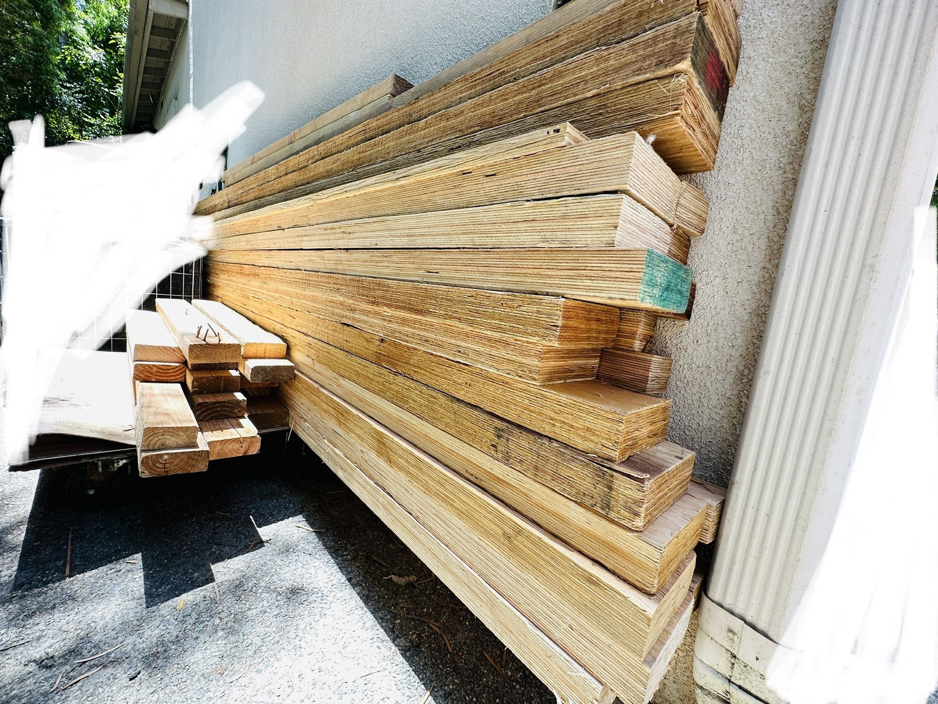 Lumber Wood Plywood Left Over Remnants 2x4”,2x5” , 16”x8’Etc for Sale ...