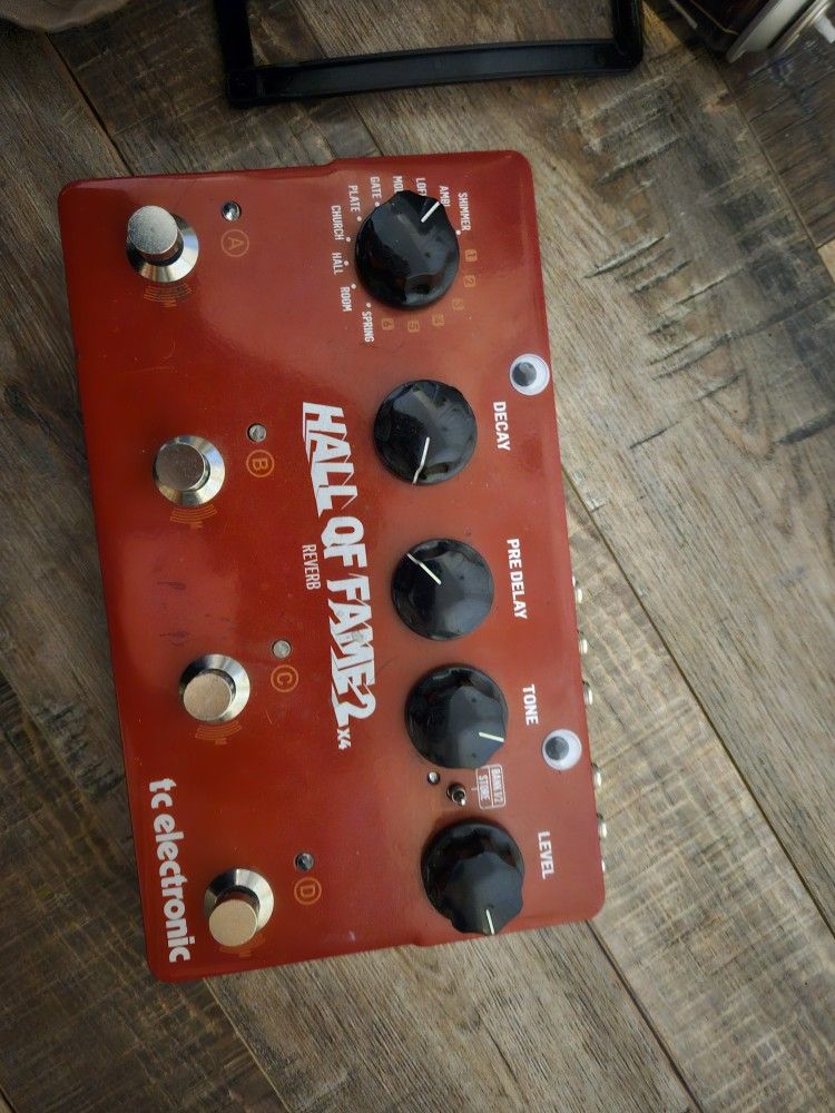 TC Electronic Hall Of Fame 2x4 Reverb Effects Fx Pedal for Sale in ...
