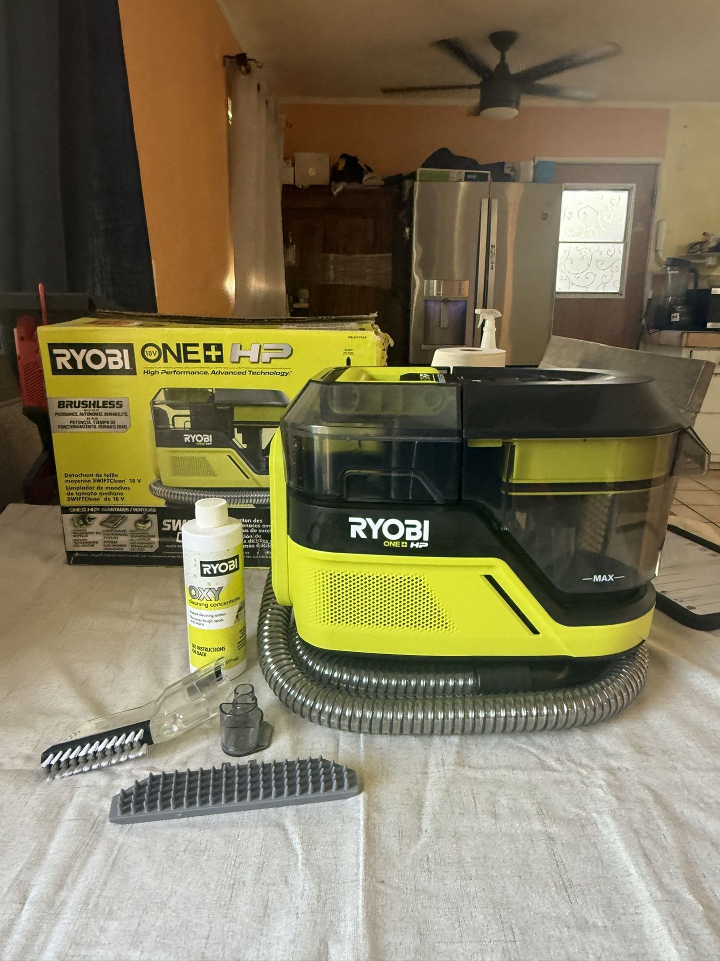 Ryobi One+ 18v Brushless Mid Size Spot Cleaner for Sale in City Of ...