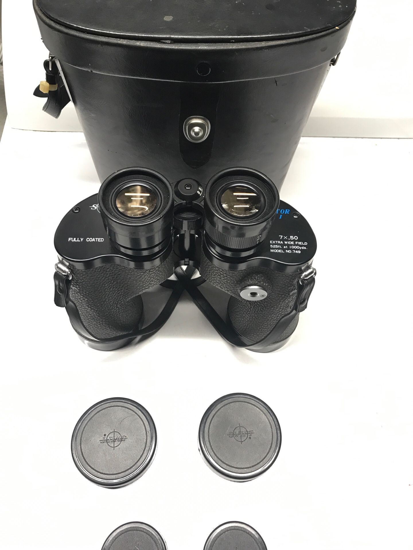 Swift Navigator Mark One Binoculars 7 X 50 Model 749 with Case and 4 ...