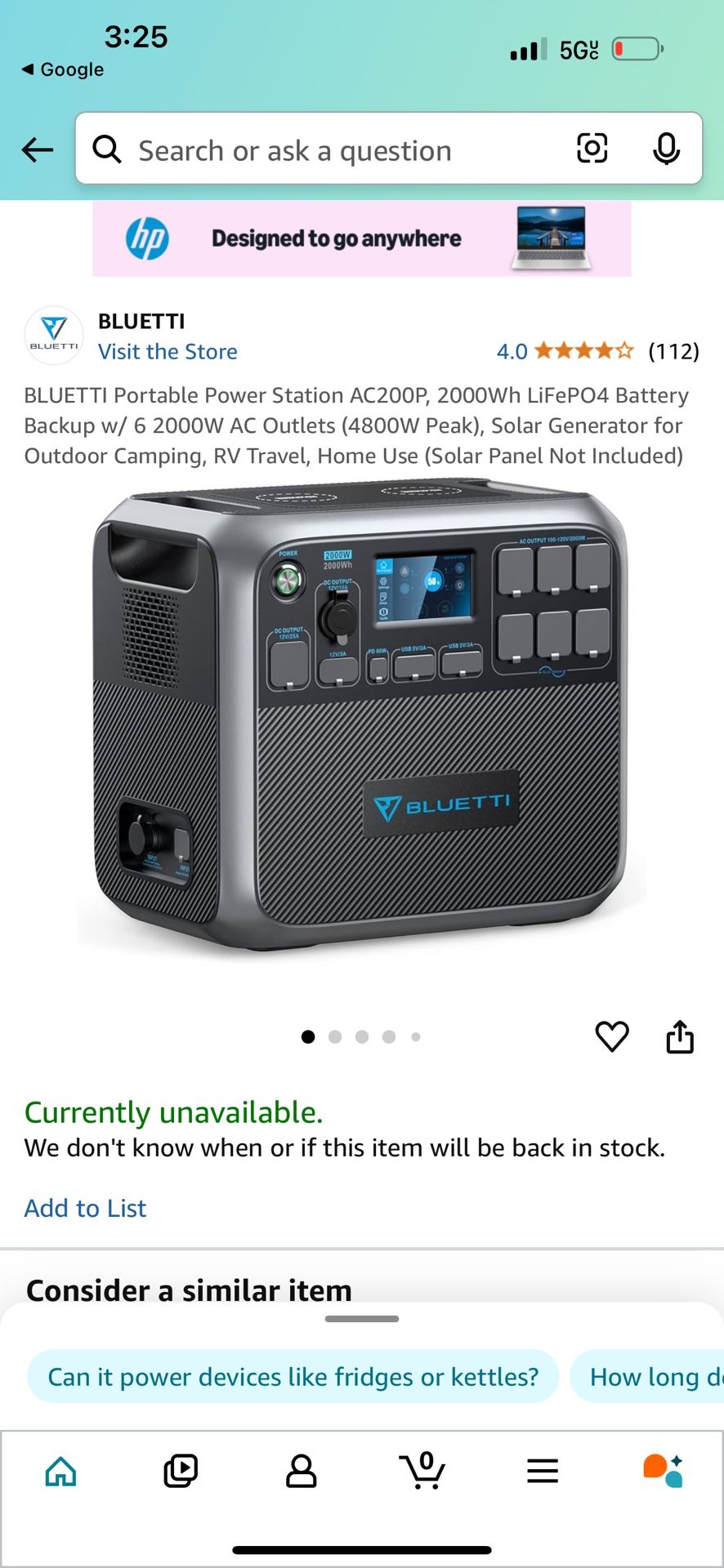 Bluetti Portable Power Station New Open Box for Sale in Los Angeles, CA ...