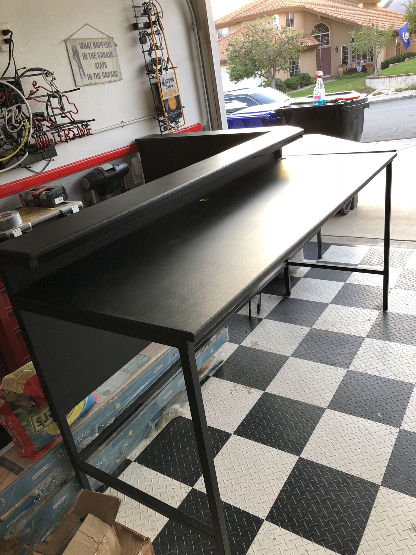 Custom Podcast / Live-stream Interview Desk for Sale in Rancho ...