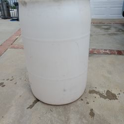 Clear Plastic Barrels