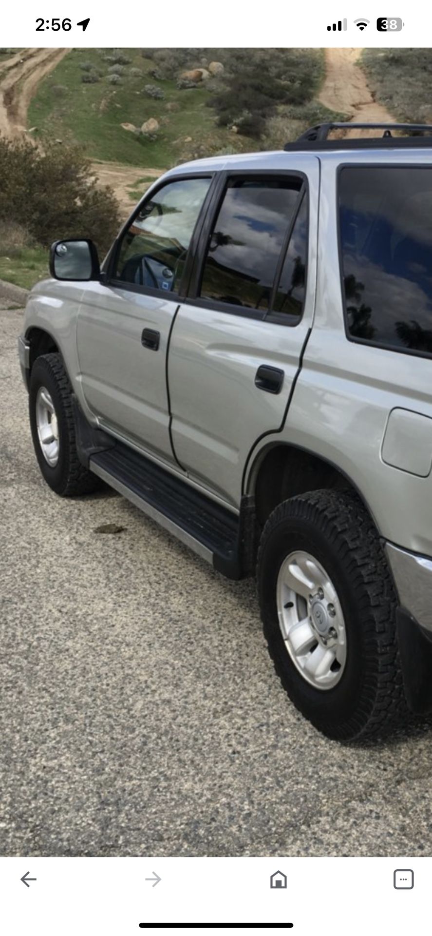 Toyota 4runner Running Boards 1996_2002 3rd Generation Factory OEM for ...