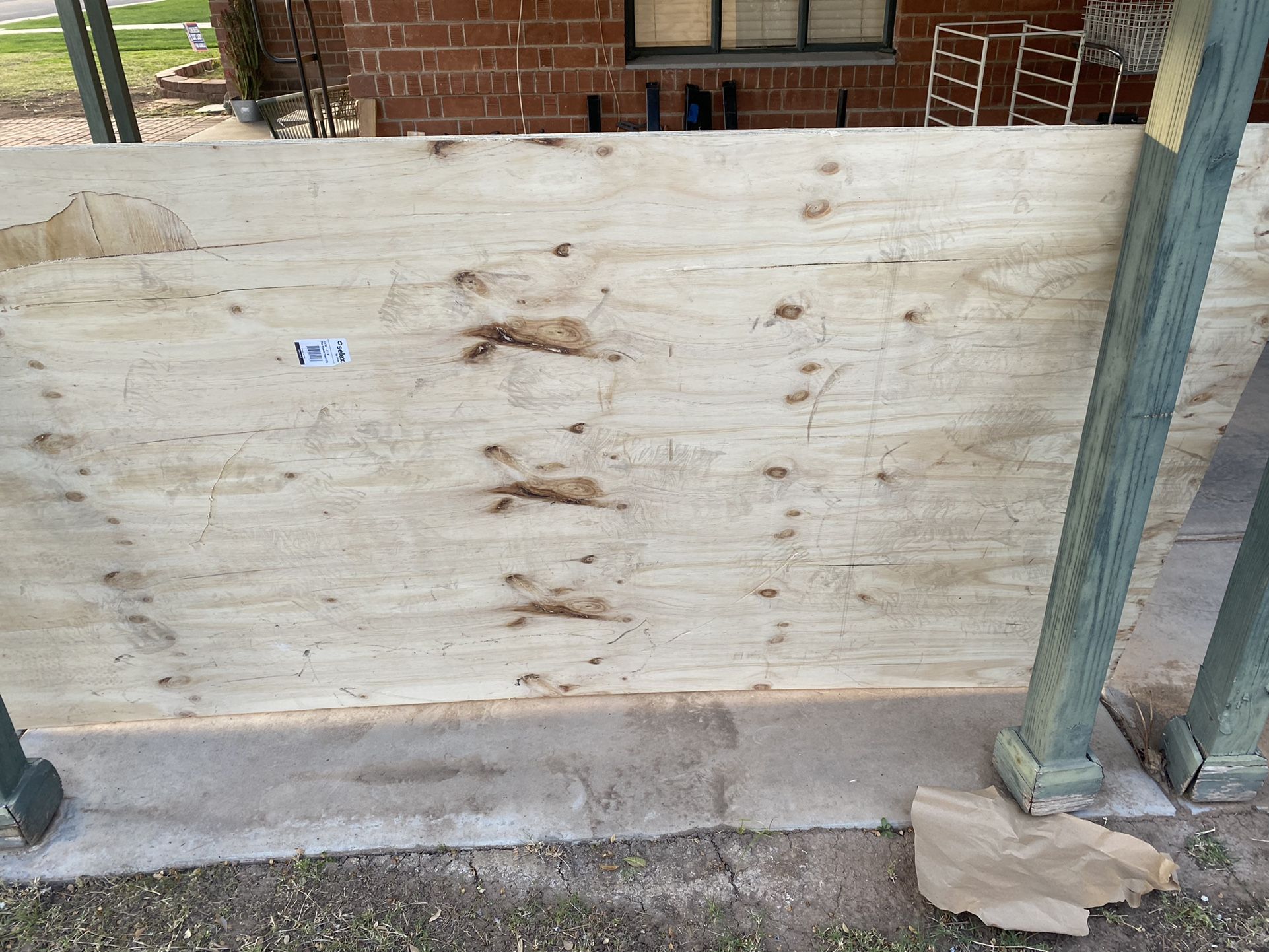 Pine Plywood 4x8 3/4 inch piece for Sale in Phoenix, AZ - OfferUp