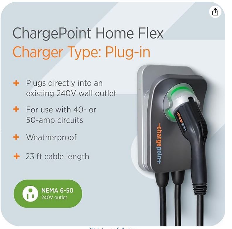 ChargePoint HomeFlex Level 2 EV Charger J1772 for Sale in Solana Beach ...