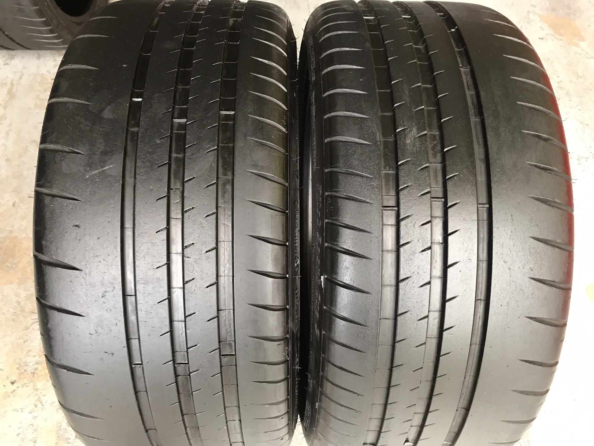 Two Tires 245/35/20 Michelin Pilot Sport Cup 2 Like New With 80-90 ...