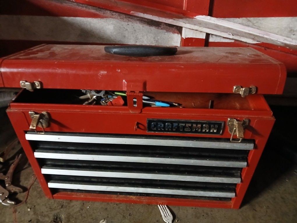 Craftsman 3 Drawer Tool Box - BOX ONLY for Sale in Burlington, WA - OfferUp