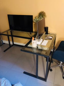 Crate Barrel Pilsen Graphite Corner Desk for Sale in New York NY OfferUp