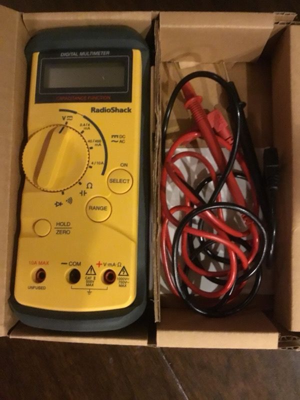 Digital Multimeter Radio Shack