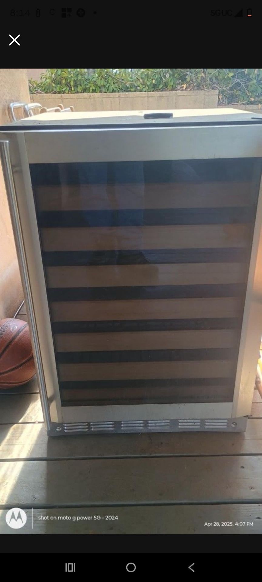 Monogram 24" Stainless Steel Wine Cooler/Mini Fridge for Sale in Los ...