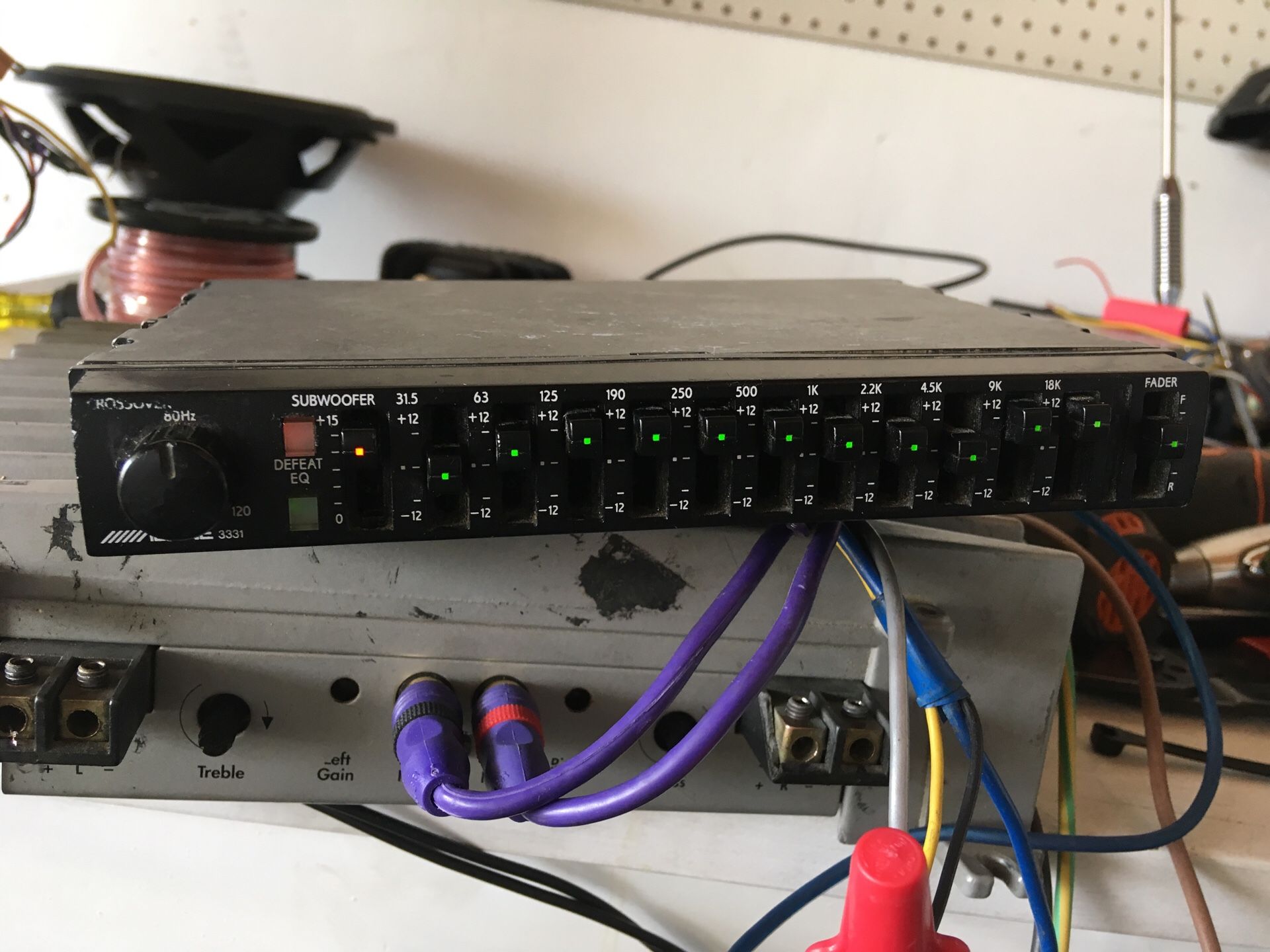 Alpine 3331 equalizer 13 bands old school SQ for Sale in Hemet, CA ...