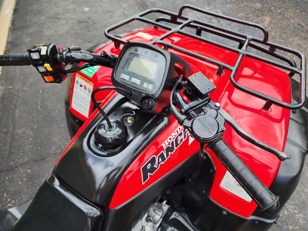 2003 Honda Rancher ES 350cc 4x2 Quad ATV RUNS GREAT SUPER Clean! PRICE ...
