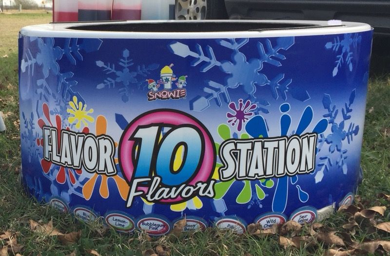 SNOWIE Small Flavor Station - 10 Flavors for Sale in Spring, TX - OfferUp