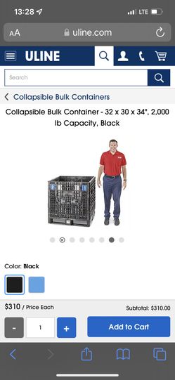 Uline shipping Containers for Sale in Orange, CA - OfferUp