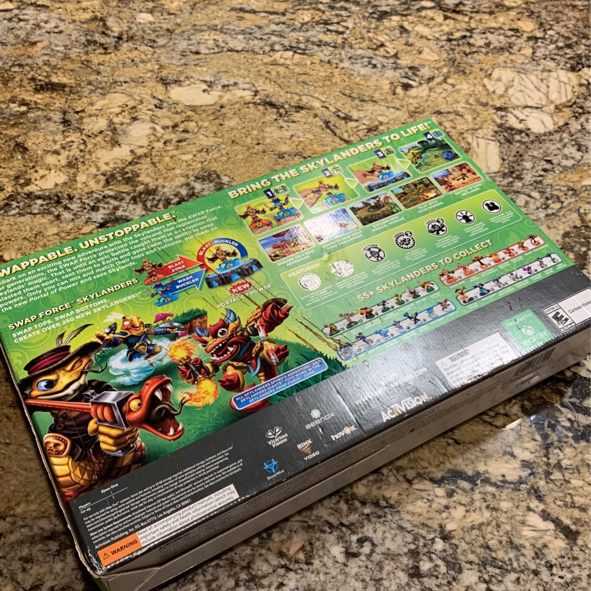 Skylanders Swap Force Starter Pack Box