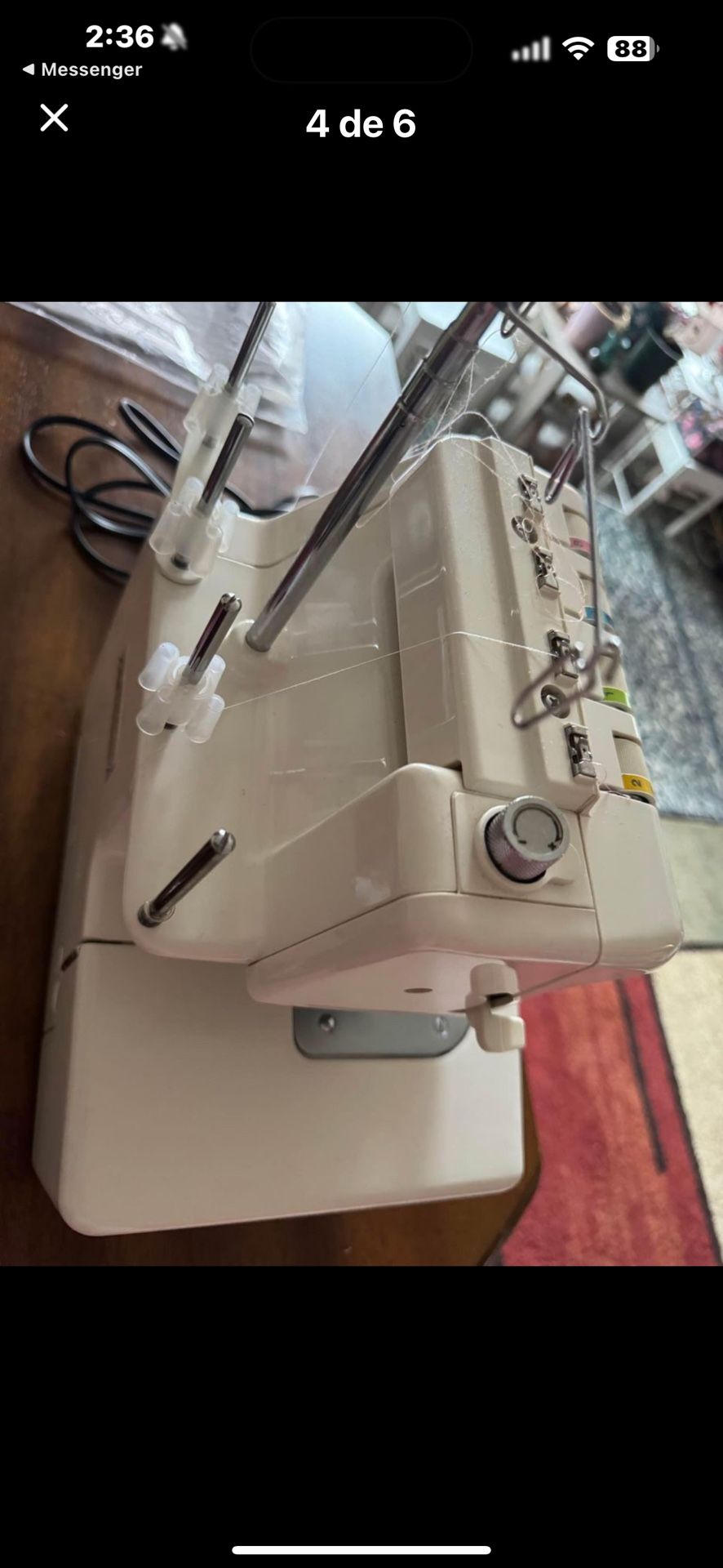 Toyota Model 6700 3/4 Thread Overlock Machine - Sewing Machine Made in ...