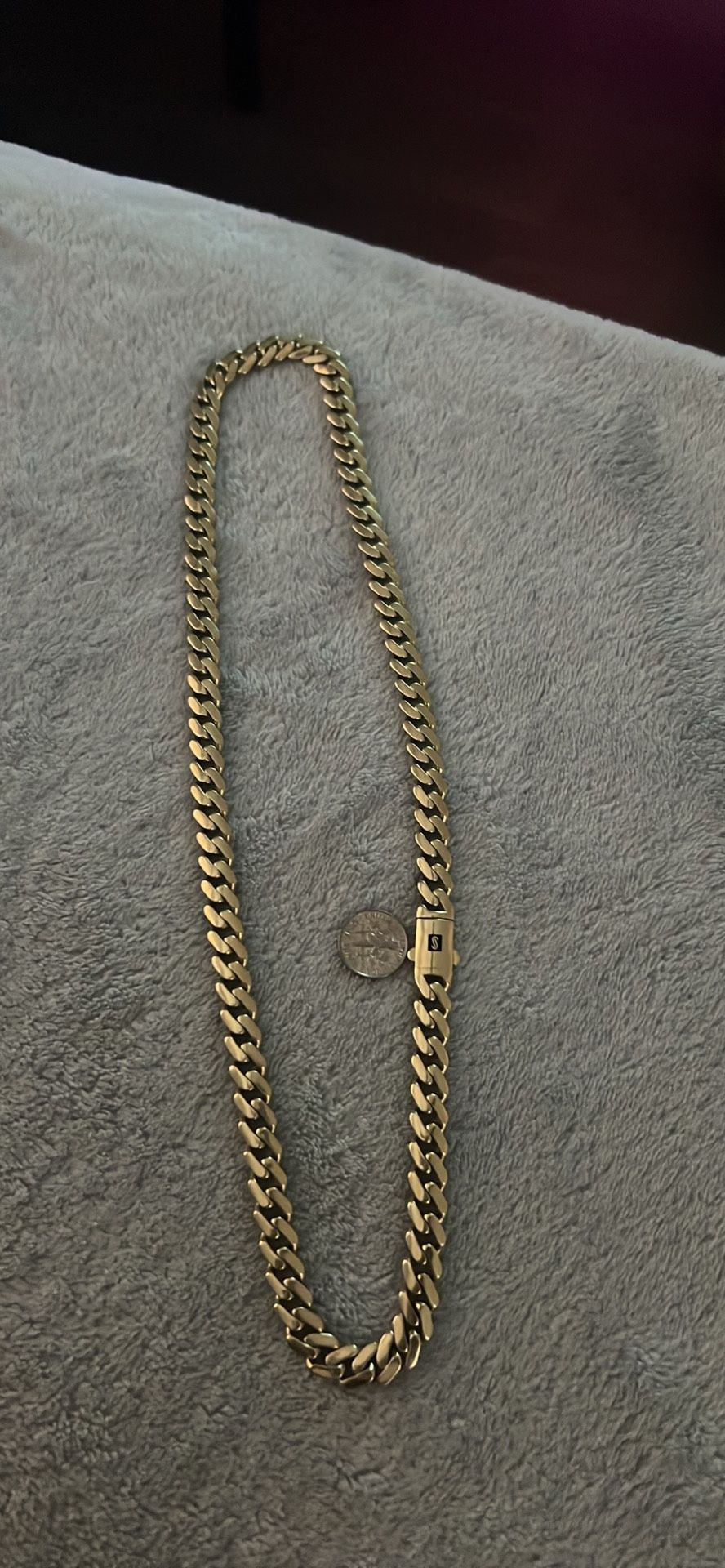 Vendo Bonita Cadena Tejido Cubano Oro 10k Mónaco 24g for Sale in Austin ...