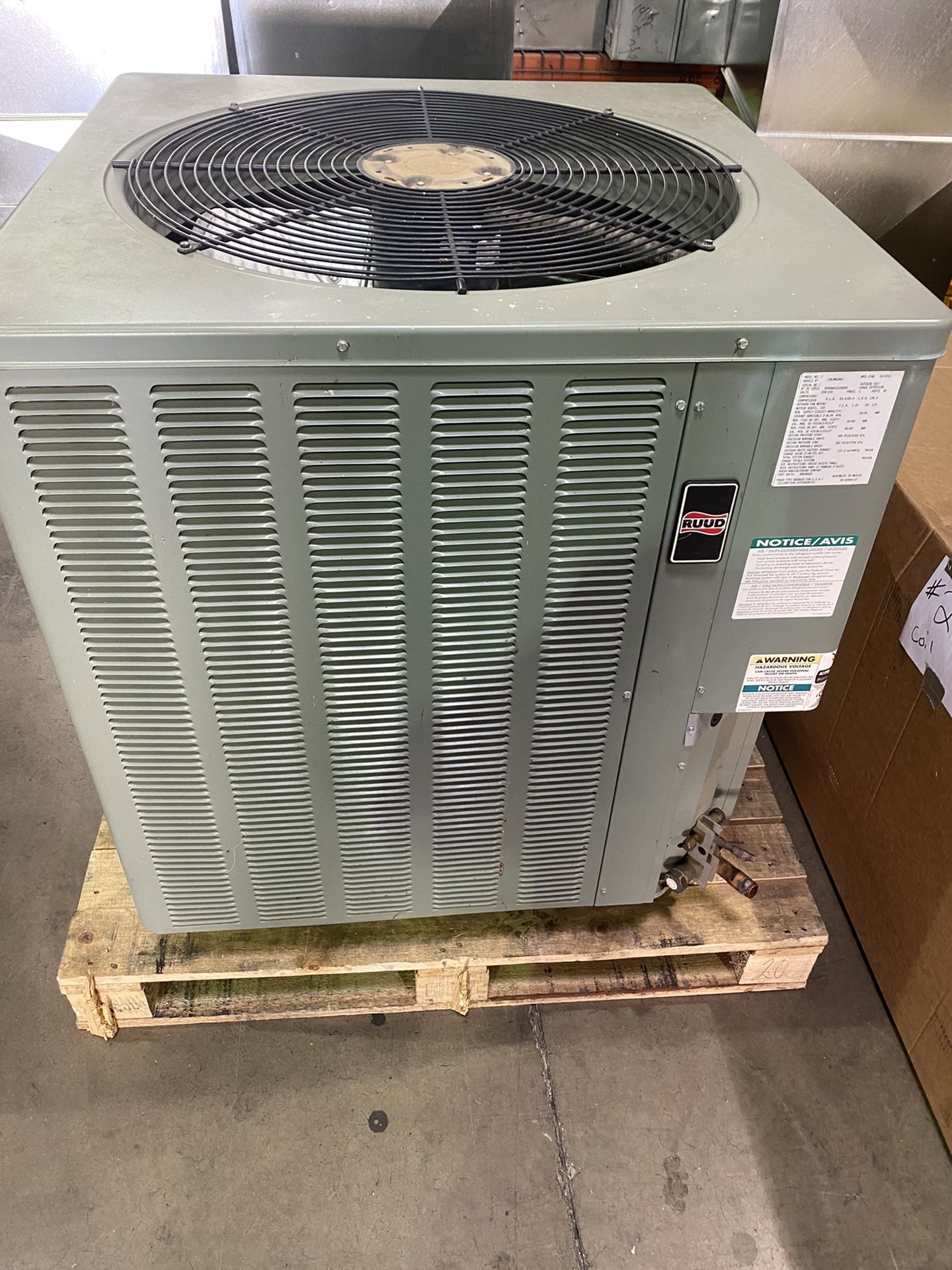 RUUD 5 ton AC only outdoor unit R410 for Sale in Peoria, AZ - OfferUp
