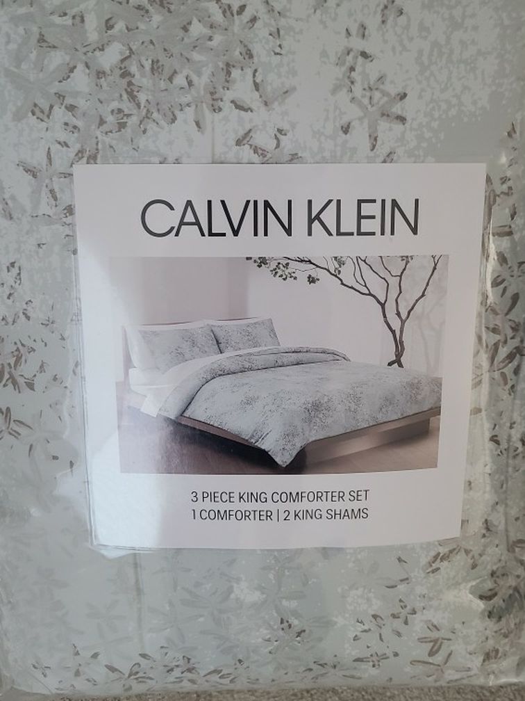 Calvin Klein presidio king comforter Set for Sale in San Jose CA OfferUp