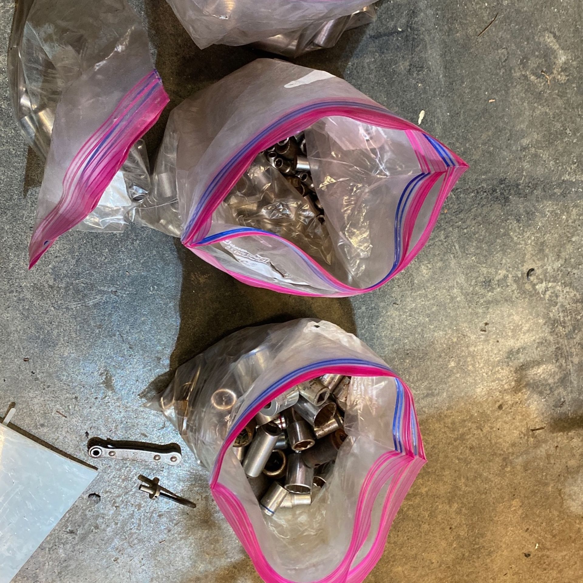 Assorted sockets half inch drive 3/8 Dr. quarter inch drive for Sale in ...