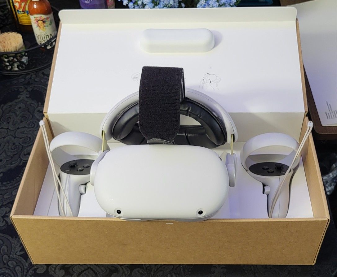 Oculus Meta Quest 2 VR Headset - 128 GB & Original Packaging Included ...