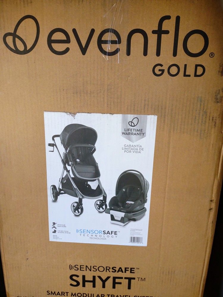 ( NEW ) Evenflo Gold Shyft Travel System for Sale in Kingsburg, CA ...