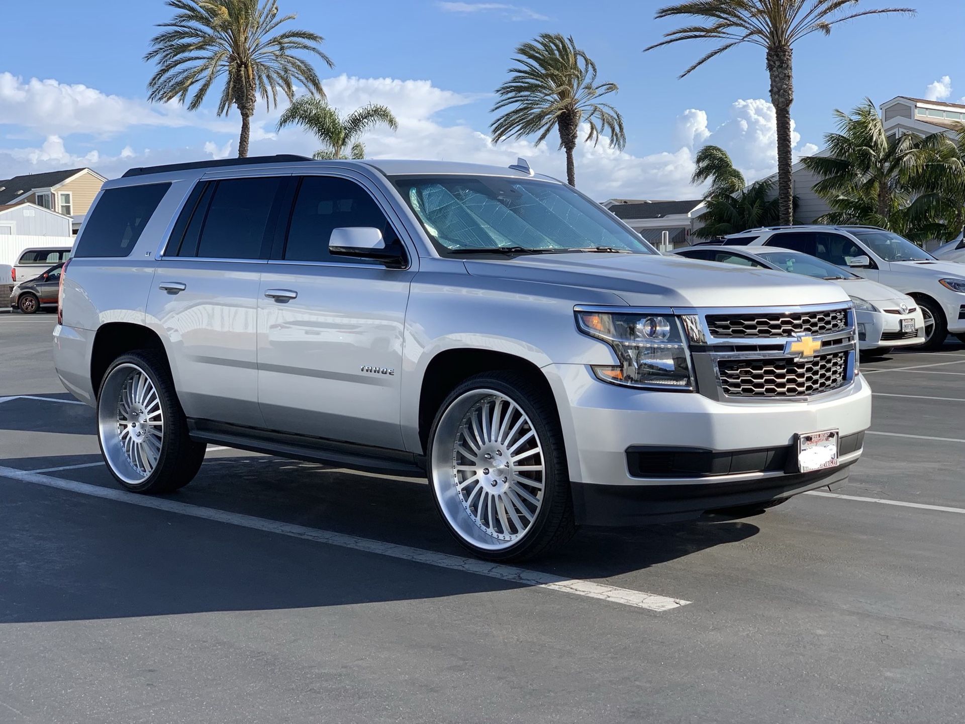 26” KWC Forged 3 PC wheels 6 lug Chevy GMC Cadillac 295/30R26 Tires for ...