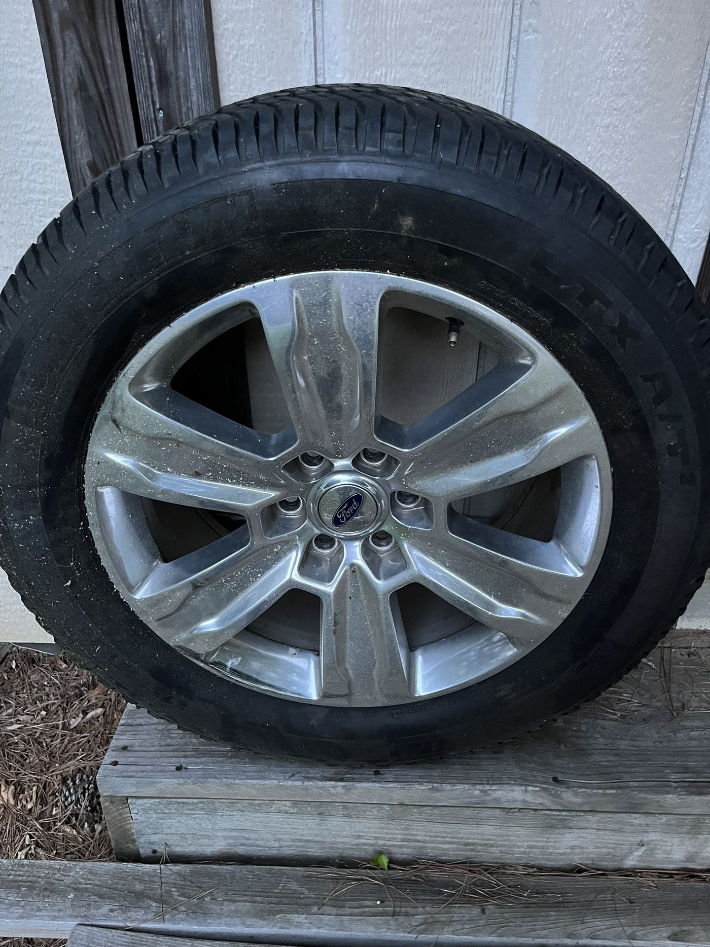 4 Platinum Ford Rims & Tires for Sale in Lancaster, SC - OfferUp