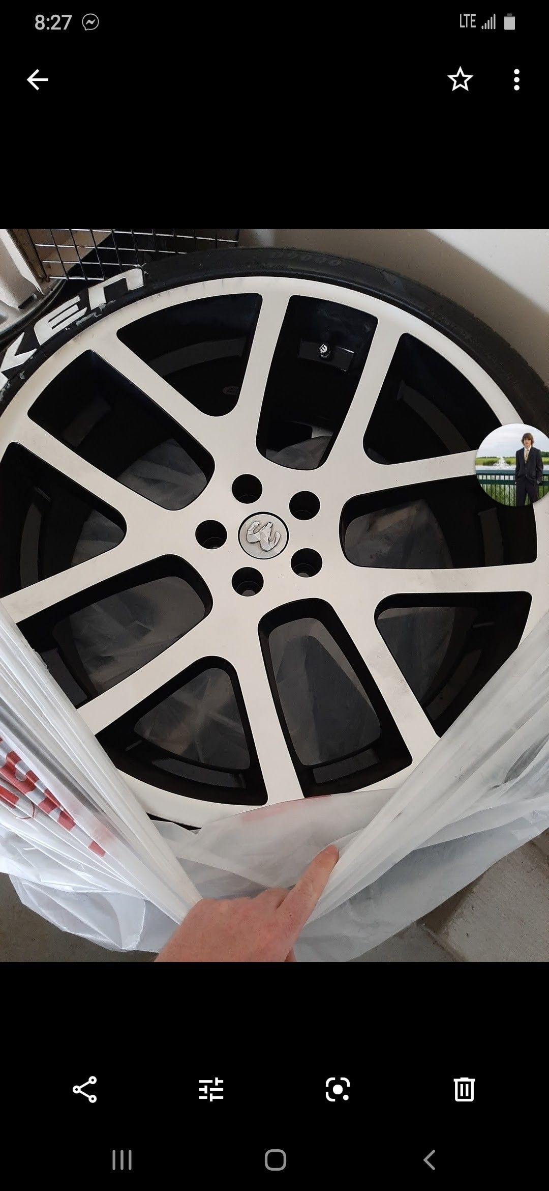 22 " inch machined viper reps for dodge charger ( bolt pattern 5×115 or ...