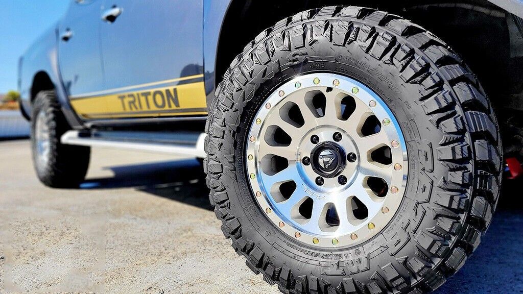 Fuel 17x9 6x139.7 Rims & NITTO 285-70-17 TIRES (FOR 6 LUG TRUCK SUV ...