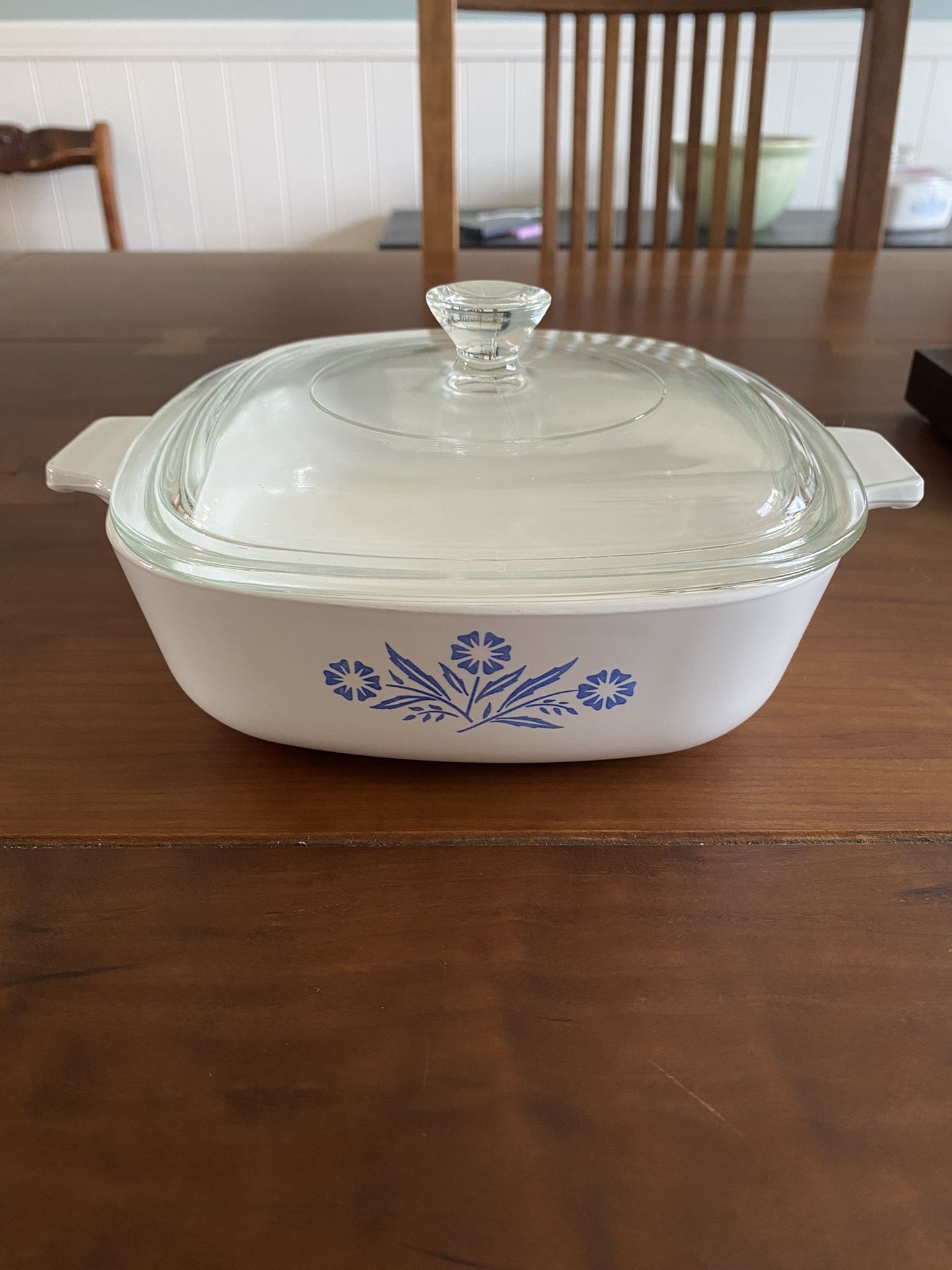 Corning Ware Blue Cornflower 1 QT (P-1-B with P-7-C lid) Great ...