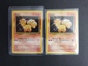 Vulpix Pokemon Card Error