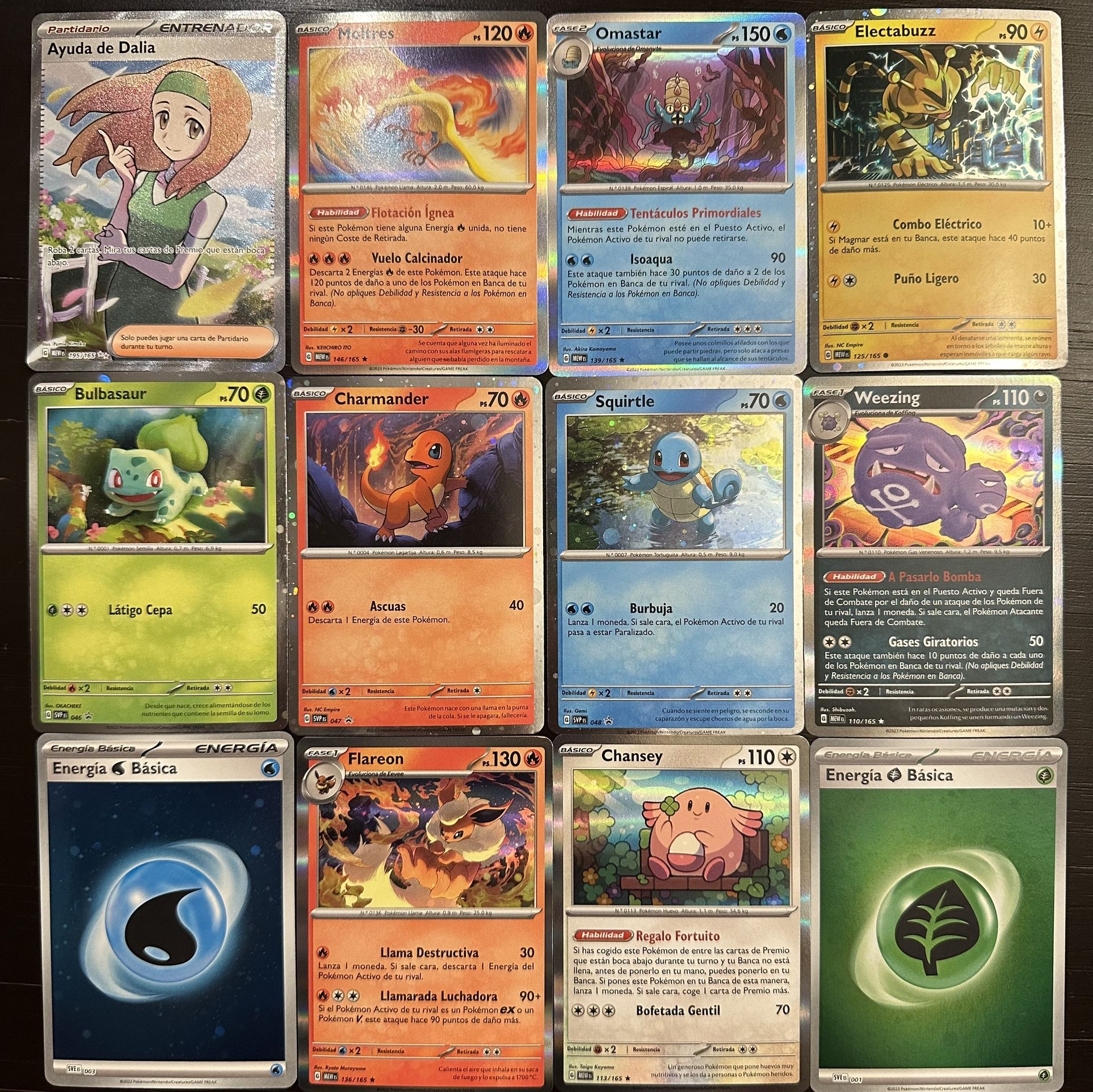 Spanish Pokémon 151 12 Card Holo Set! for Sale in Herriman, UT - OfferUp