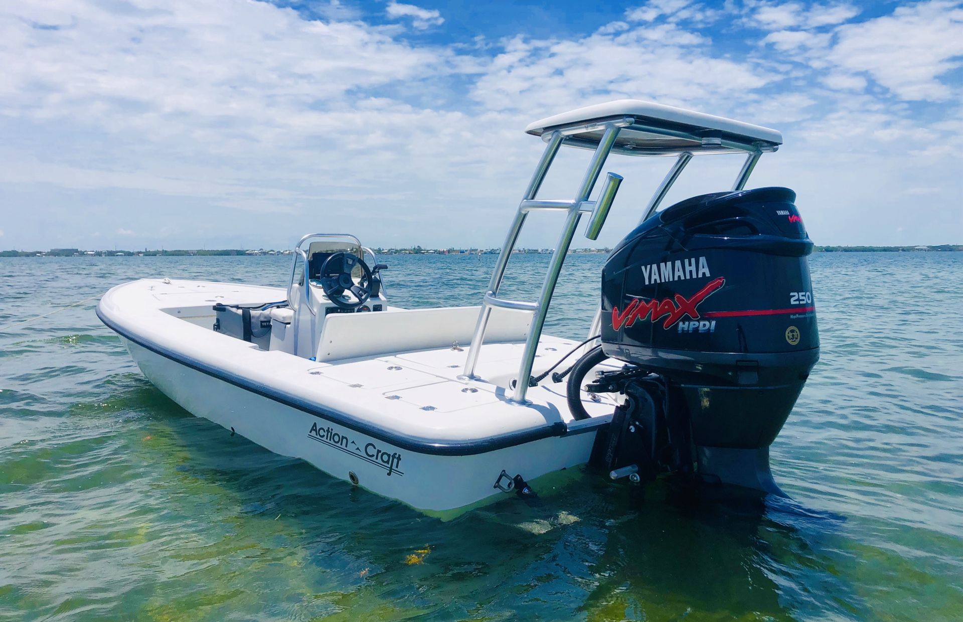 Action Craft 1820 Flats Boat Vmax 250 for Sale in Pembroke Pines, FL ...