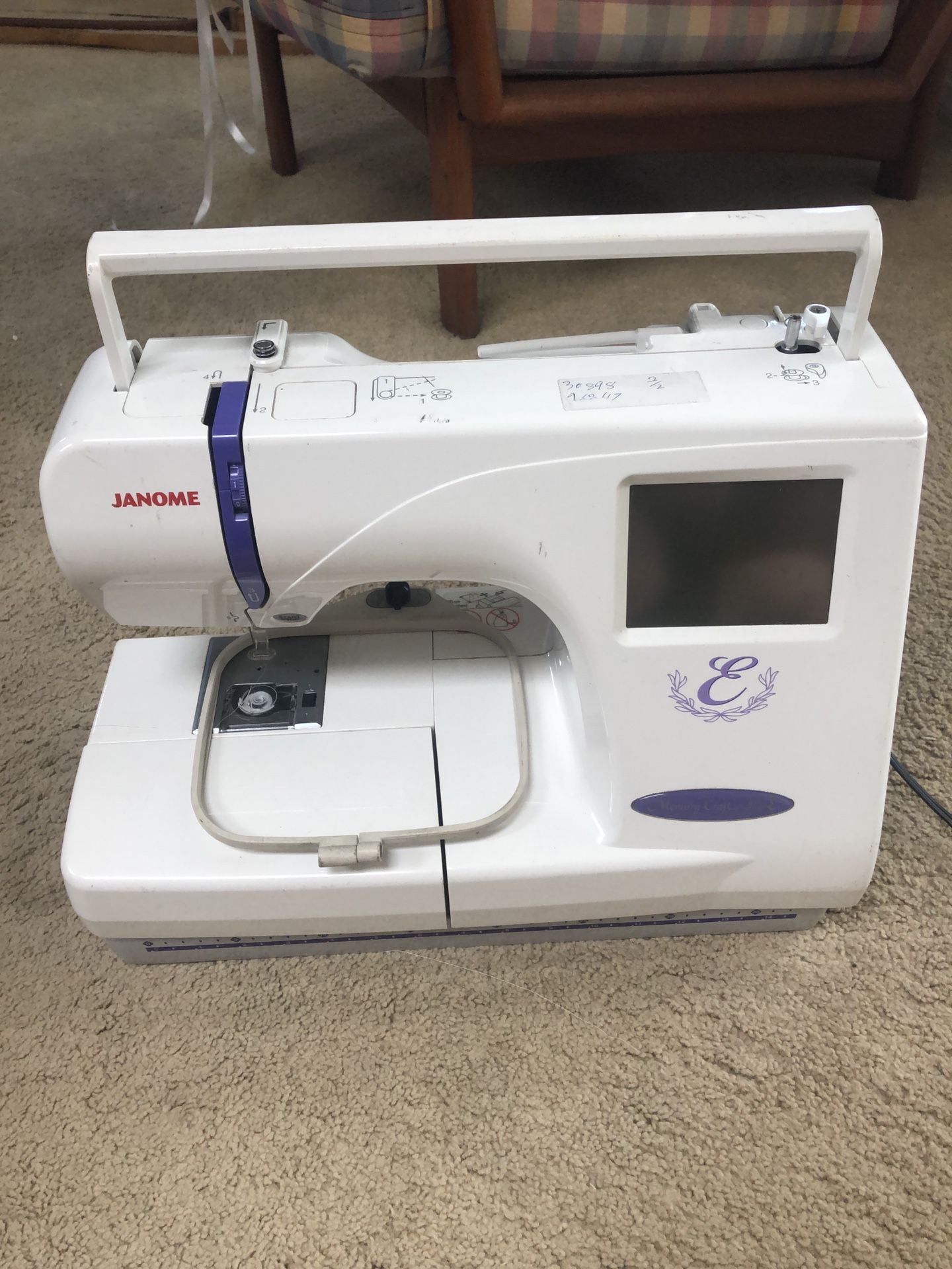 Janome 300e Embroidery machine for Sale in San Diego, CA - OfferUp