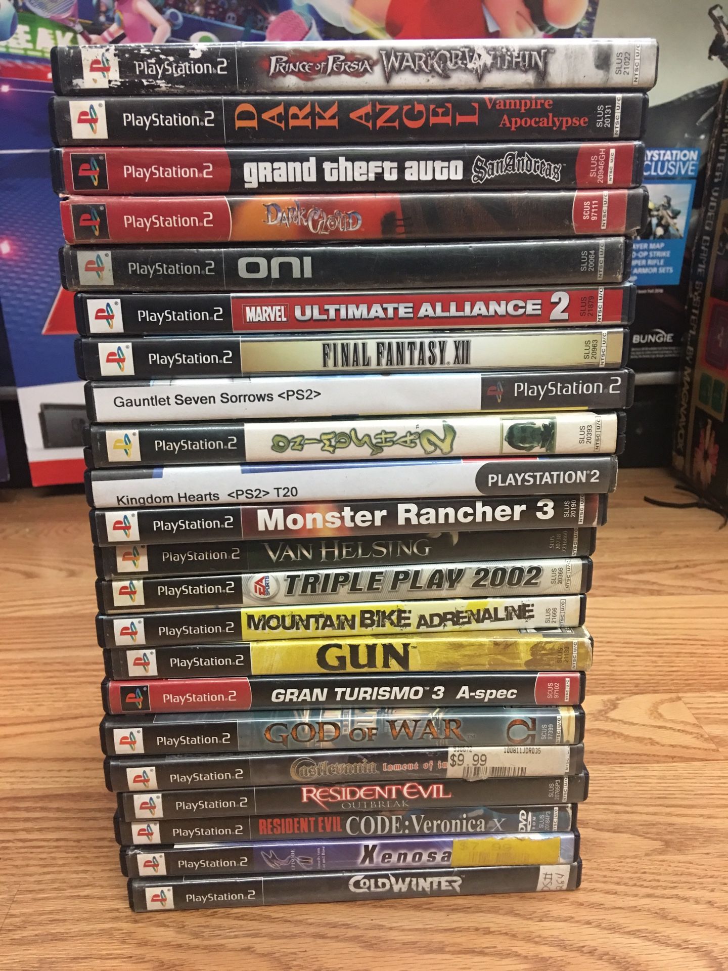 NINTENDO XBOX PLAYSTATION ATARI DREAMCAST SEGA GENESIS GAMECUBE WII SWITCH PS1 PS2 PS3 PS4 XBOX ...