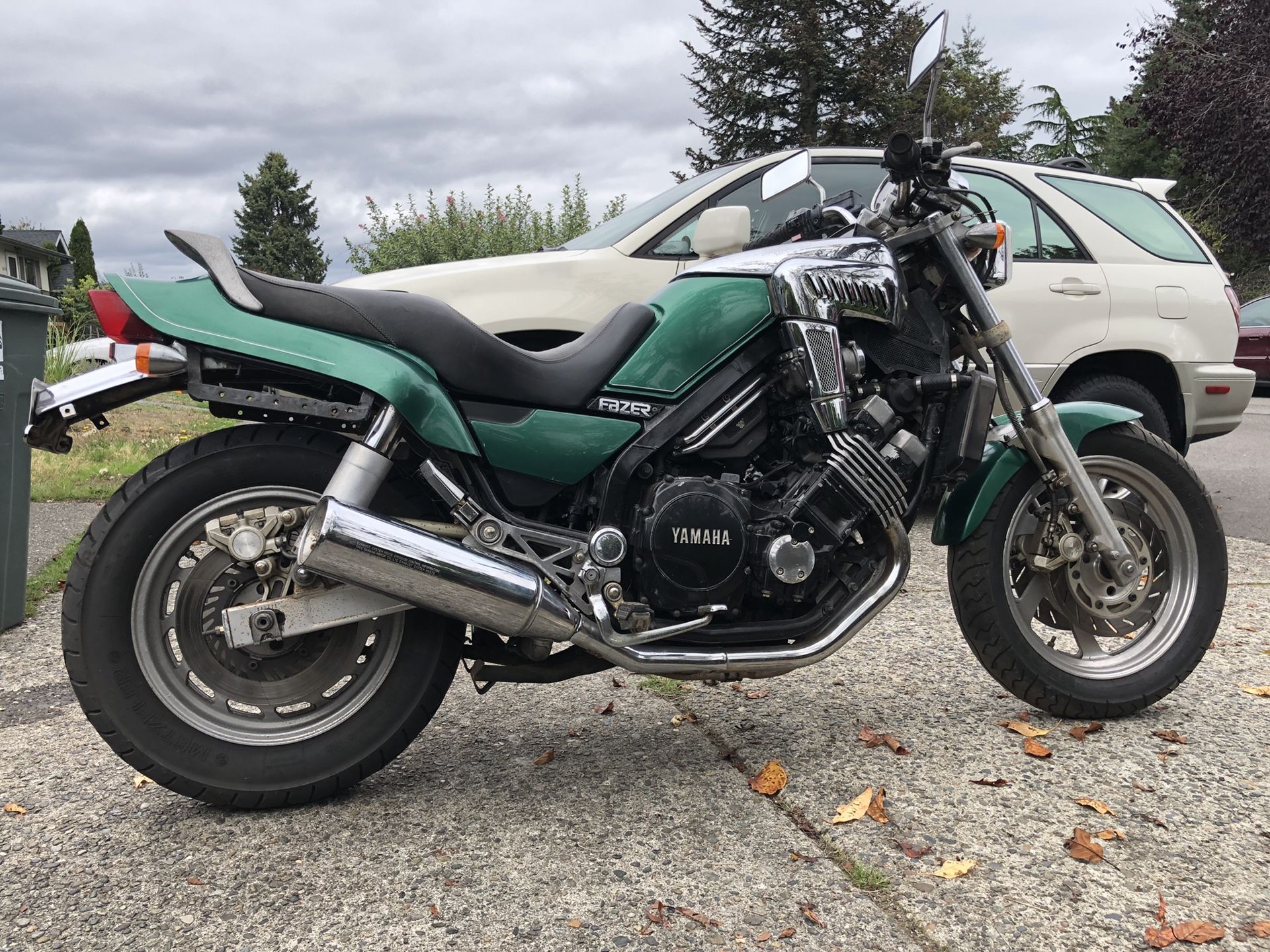 1987 Yamaha Fazer 700 FZX700 like VMAX FZ700 title parts for Sale in ...