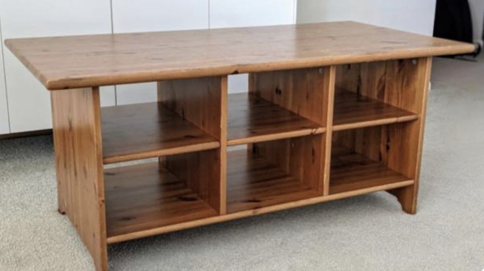 IKEA Pine Wood Coffee Table for Sale in Torrance CA OfferUp