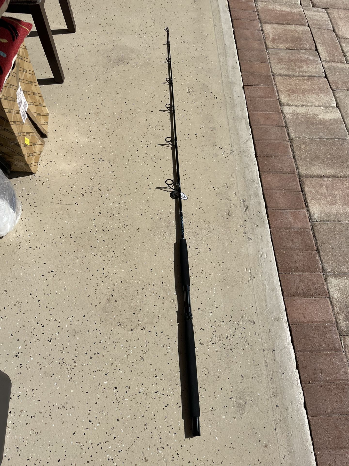 Connley Blue/Gold Vertical Jig Spinning Rod for Sale in Boca Raton, FL ...