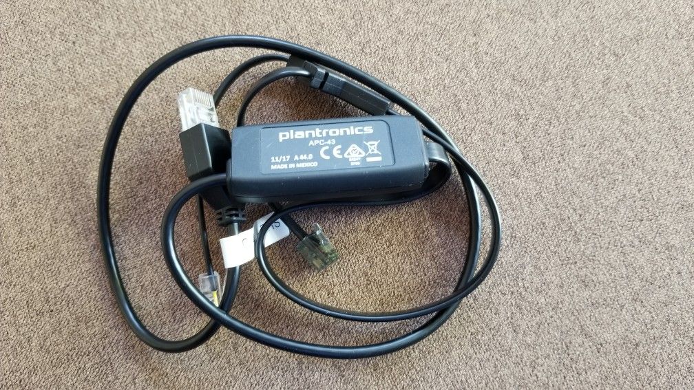 Plantronics APC-43 - electronic hook switch adapter for Sale in Phoenix ...
