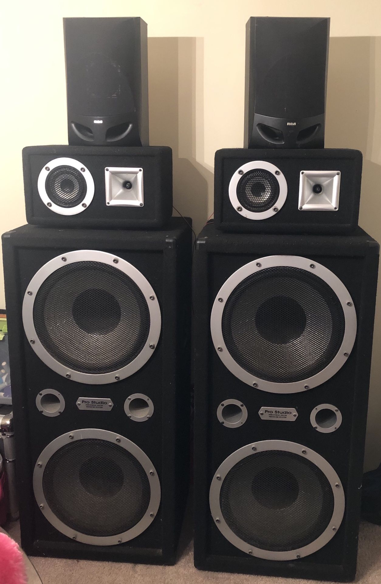 Pro Studio Industrial Sound Pressure System Speakers for Sale in ...