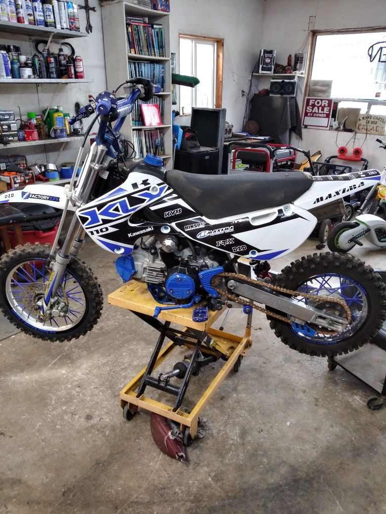 03 klx110 full mod, one owner for Sale in Vancouver, WA - OfferUp