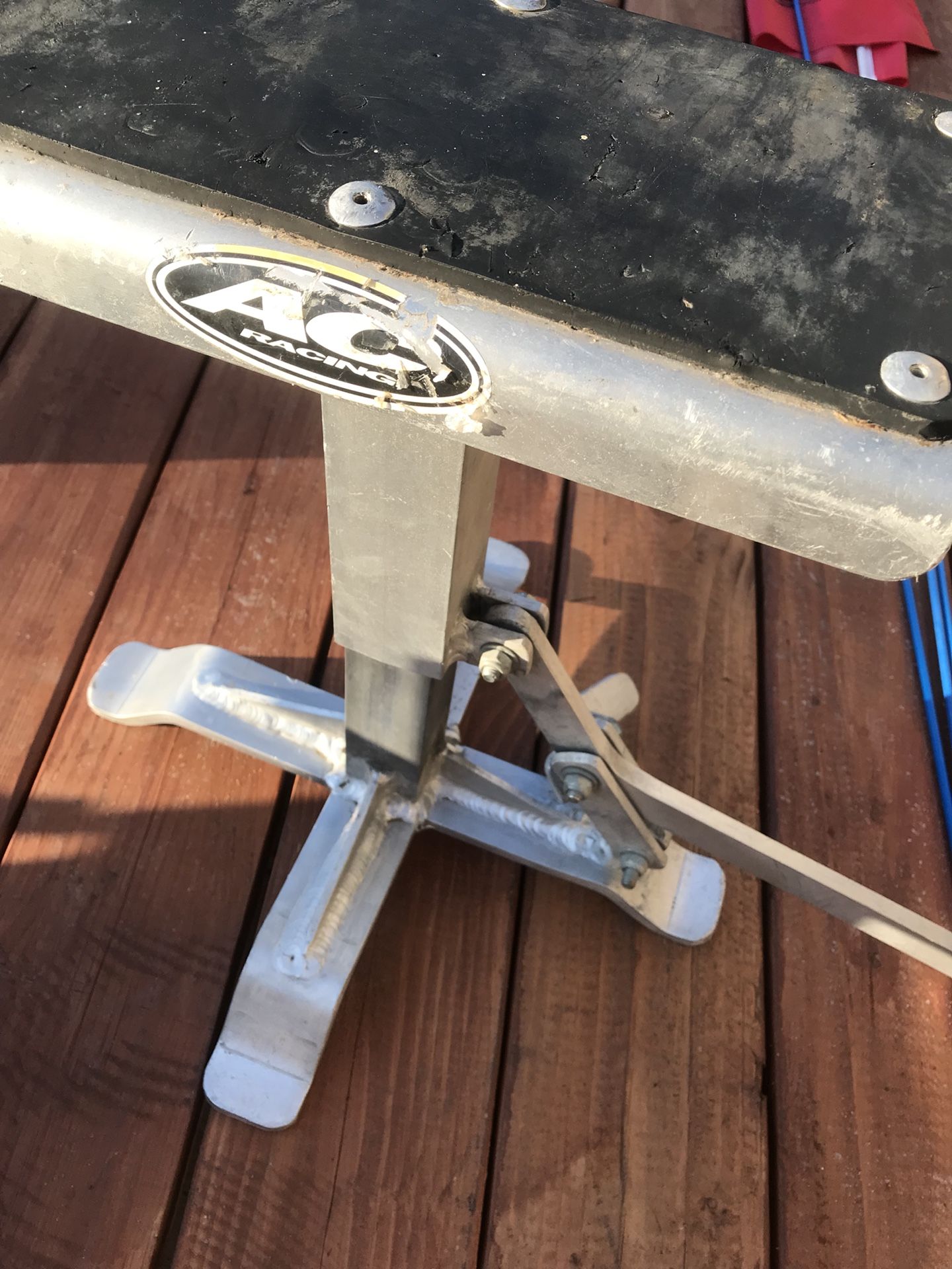 Aluminum motorcycle stand foot lift stand AC RACING stand for Sale in ...