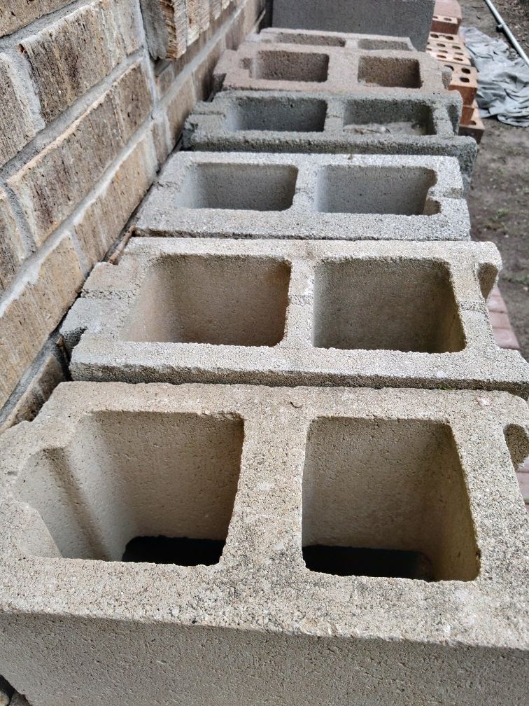 Sold. >>FREE CINDER BLOCKS
