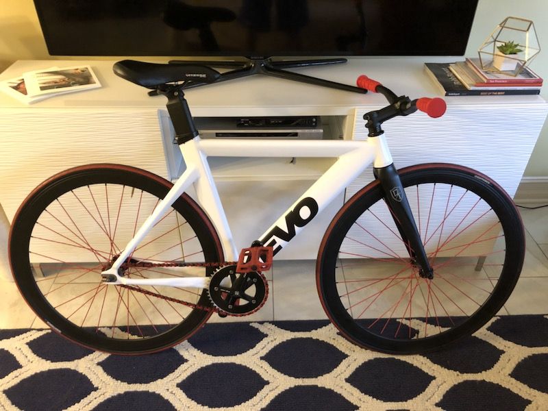 EVO Coastie Brake Bike Bicycle Fixie Bikes Cycling Bikes Cycling