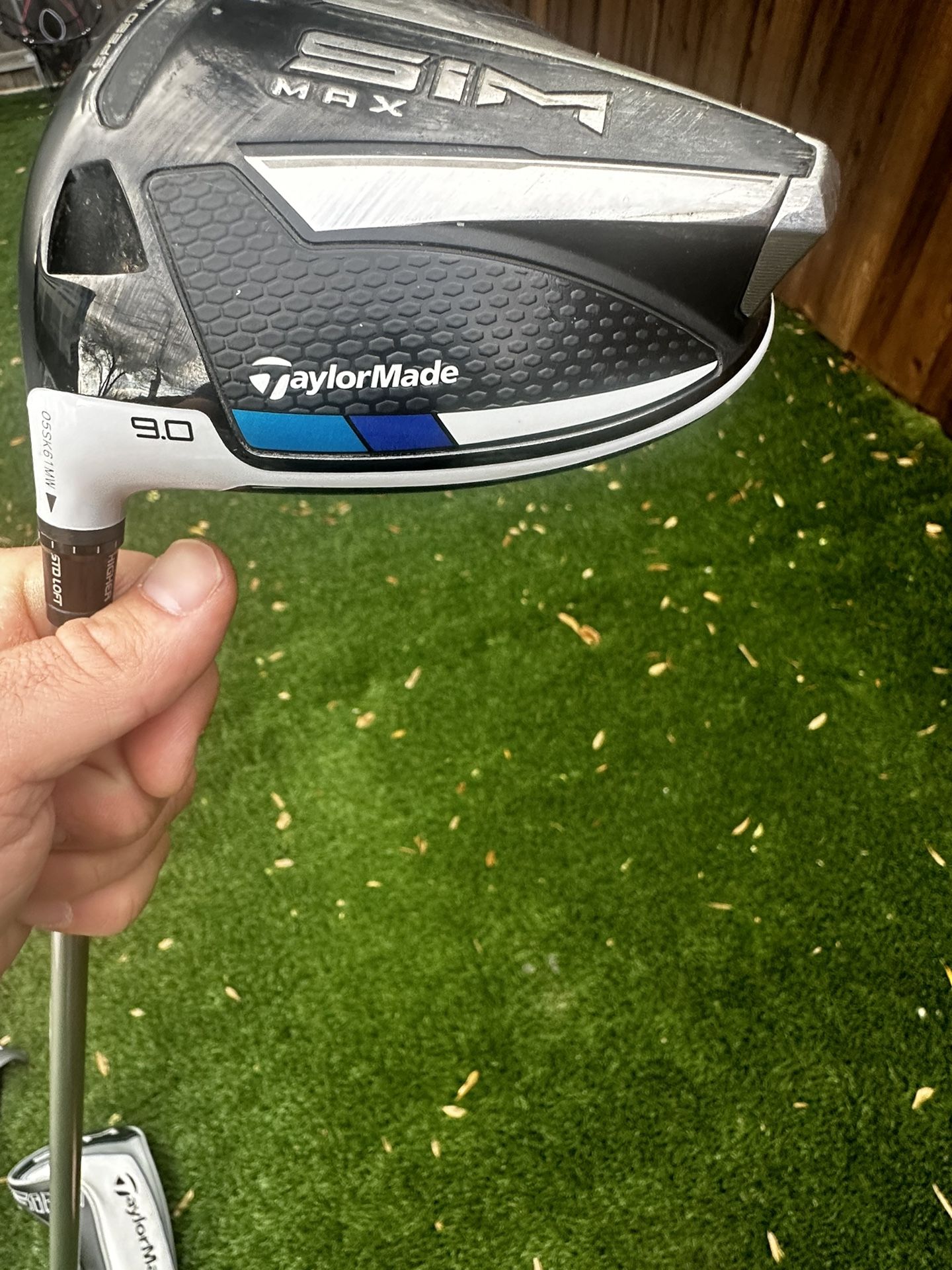 Taylormade Sim Max 9° Driver Stiff Flex Tensei CK 60 Good Left Hand Lh ...