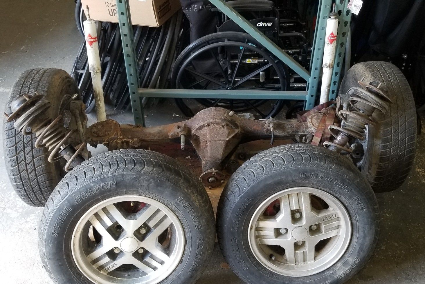 Mazda Rx-7 Rx7 SA FB GSL LSD Traction Rear End and Front Suspension ...